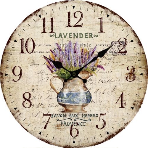 LightInTheBox 21 Inch Wall Clock Home Decorative Slient Vintage ...